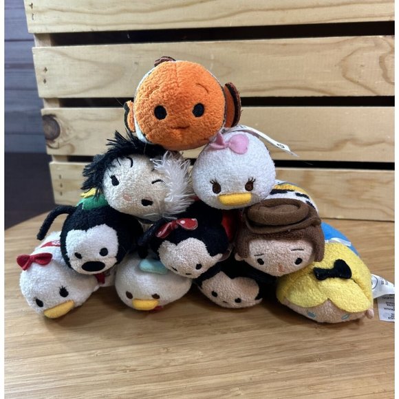 Disney | Toys | Tsum Tsum Mixed Plush Lot Of Mickey Variants Nemo ...